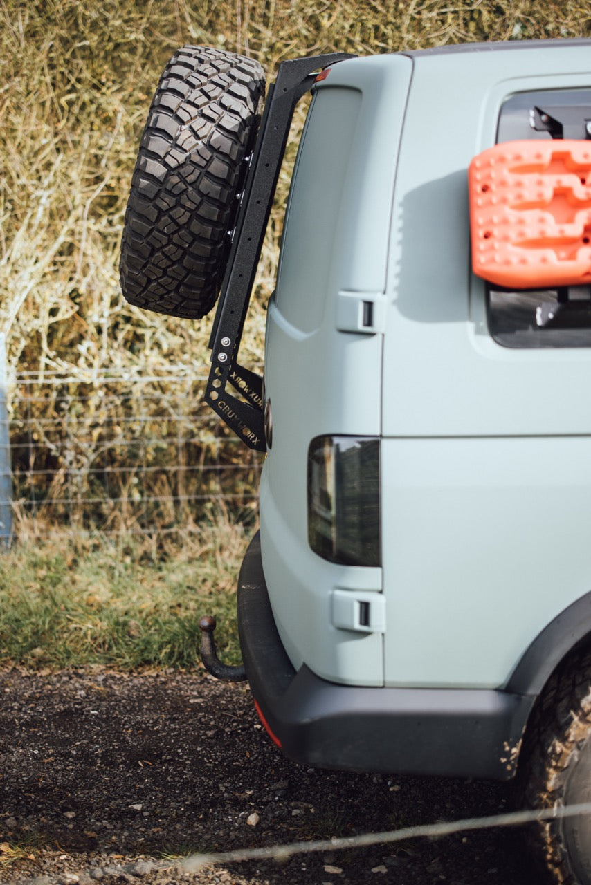 VW Transporter Rear Rack – BUILT